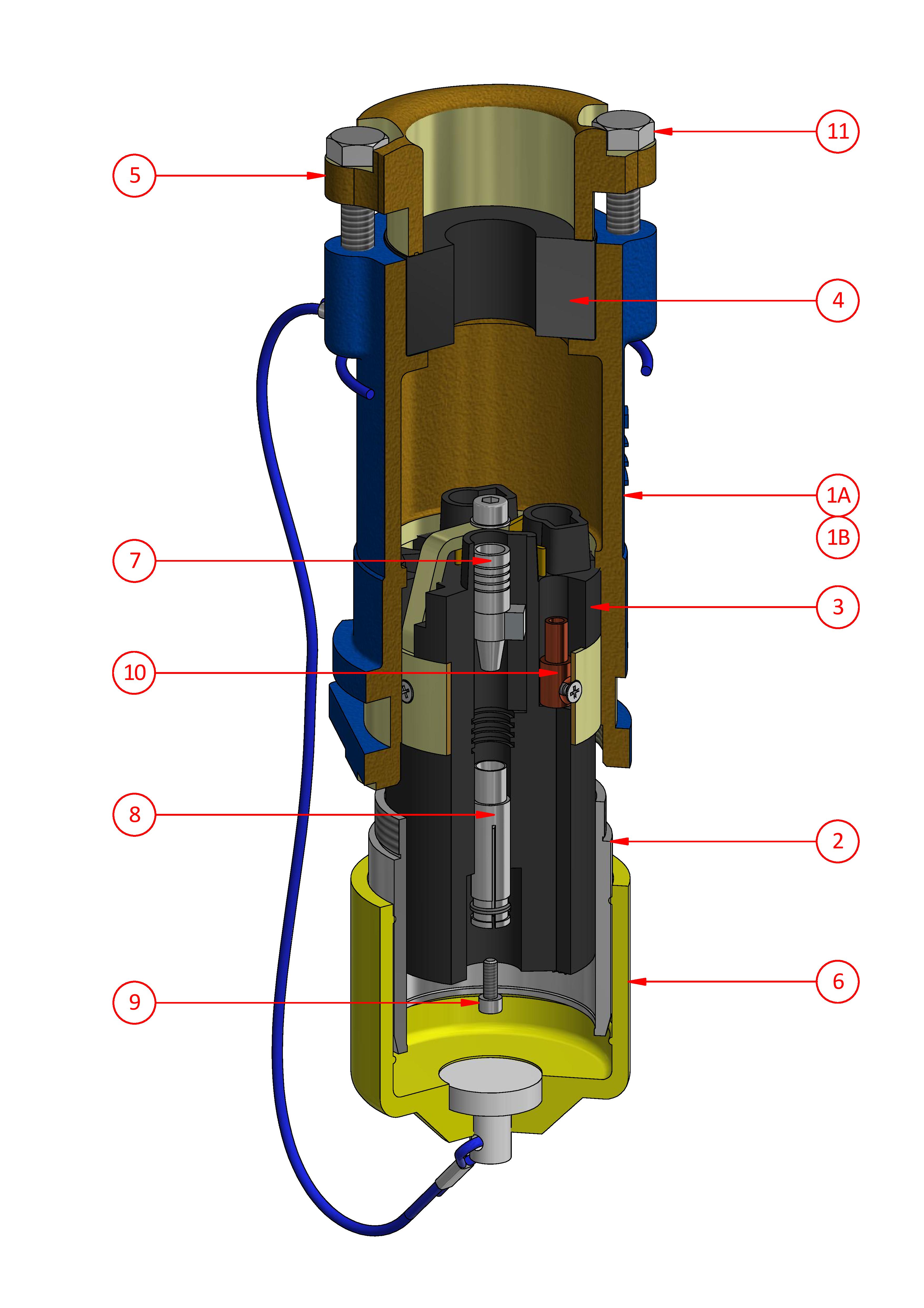CMI - Restrained Plug Integral Gland